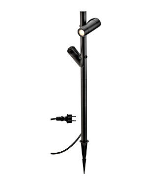 HELIA SLIM stubna LED dvostruka IP65 2200K crna
LED spoljašnje svetlo na šiljku