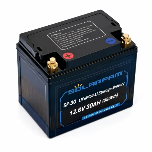 Litijumska baterija SOLMAX SF-30, 12.8V, 30Ah
