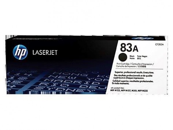 HP 83A Black LaserJet Toner za M127M125 CF283A