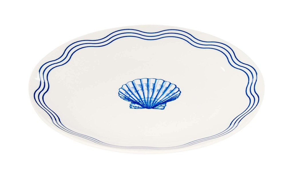 Desertni tanjir Oceania 19cm plavi