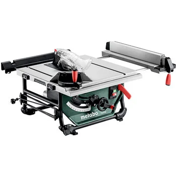 Metabo TS 254 M – Mobilni stoni cirkular 1500 W | List 254 mm za precizno sečenje 610254000
