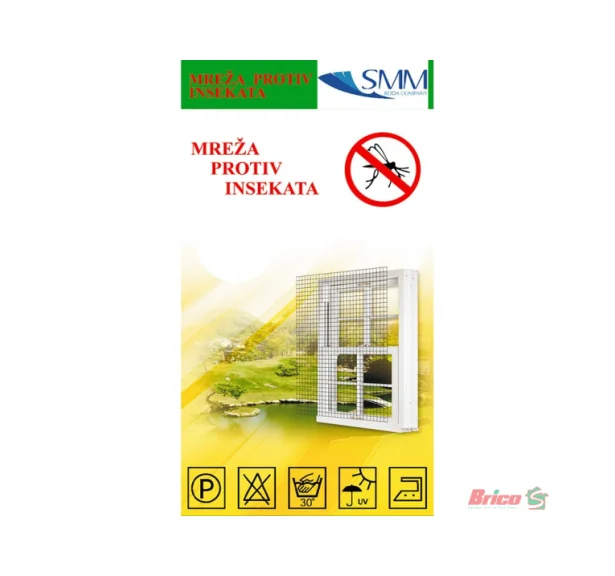 MREŽA SA ČIČAK TRAKOM 0,8*0,9 SIVA