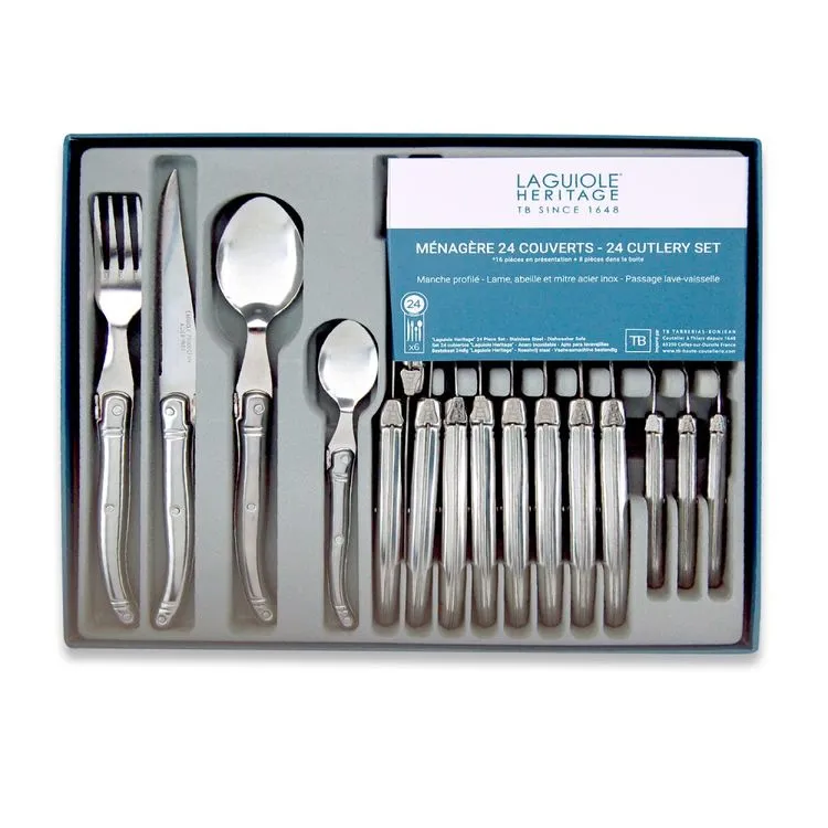 LAGUIOLE HERITAGE Menagere Escajg set 24/1