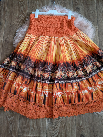 Vintage boho suknja