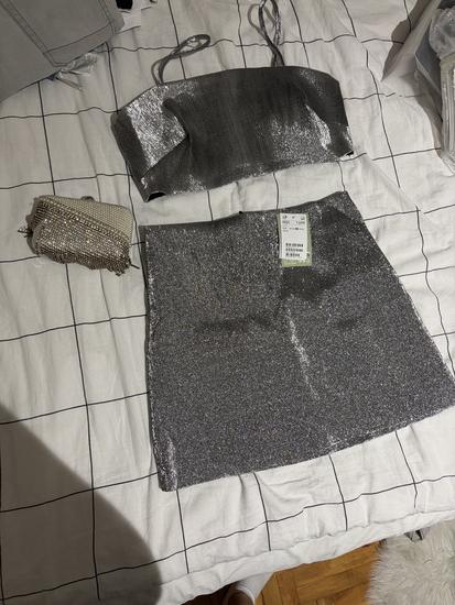 Set top plus suknja plus pantalone