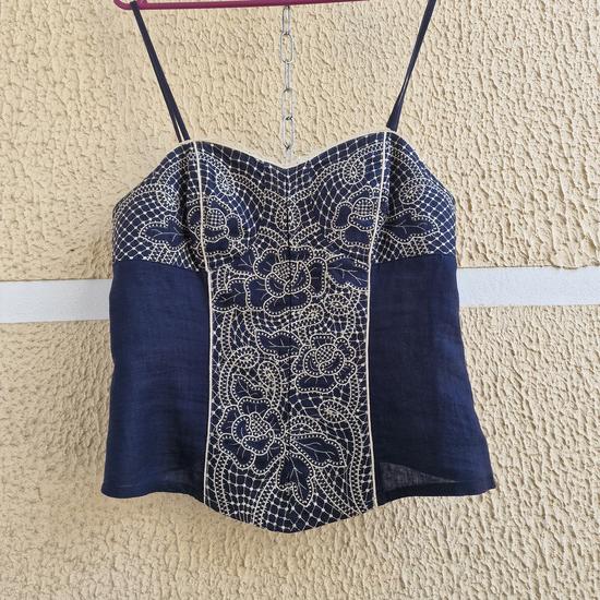 Laneni top majica Derhy L