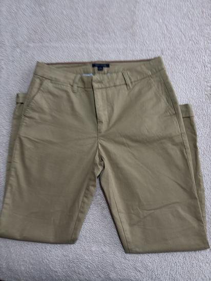 Tommy Hilfiger krem elegantne pantalone