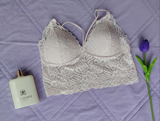PENTI Vanila Čipkani Bralette - AKCIJA