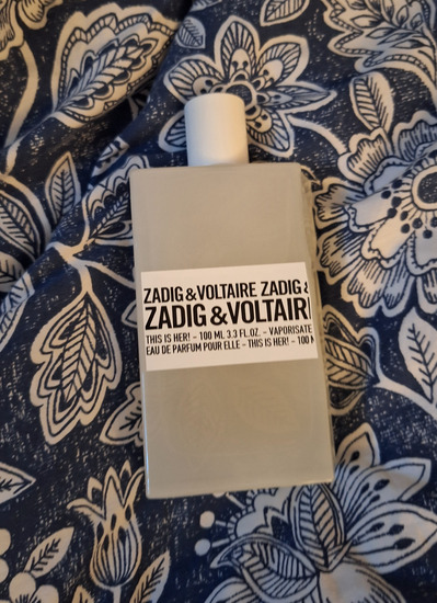 Zadig & Voltaire for her 100ml novo