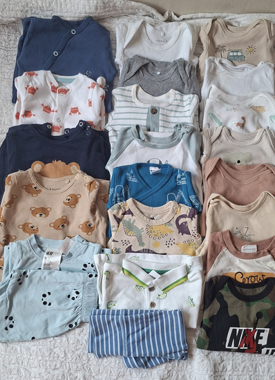Paket za bebu dečaka 1-3m novo
