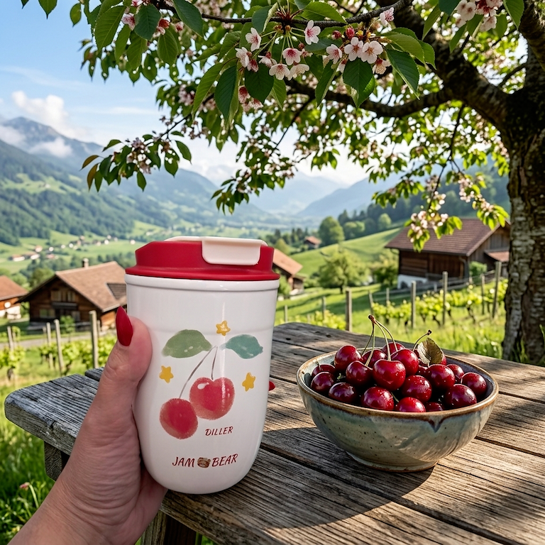 TERMOS VIŠNJA 400ml OP25086 WY