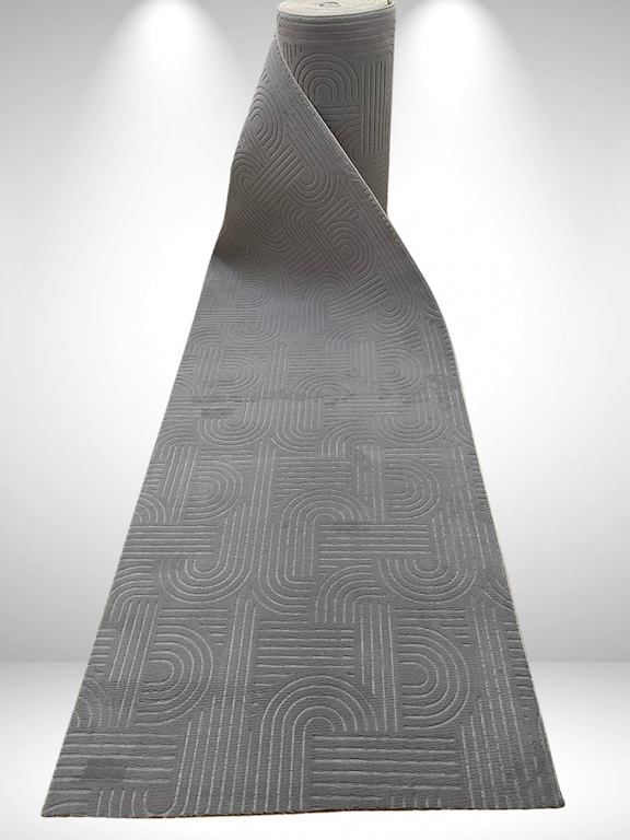 Caprice staza po meri 3120 grey 120cm širina