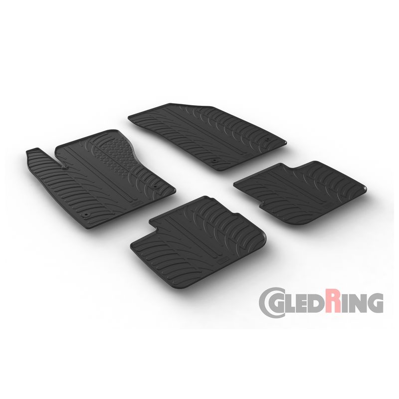 Patosnice gumene FIAT Tipo 03.2016-> (limousine, manual) - GLEDRING