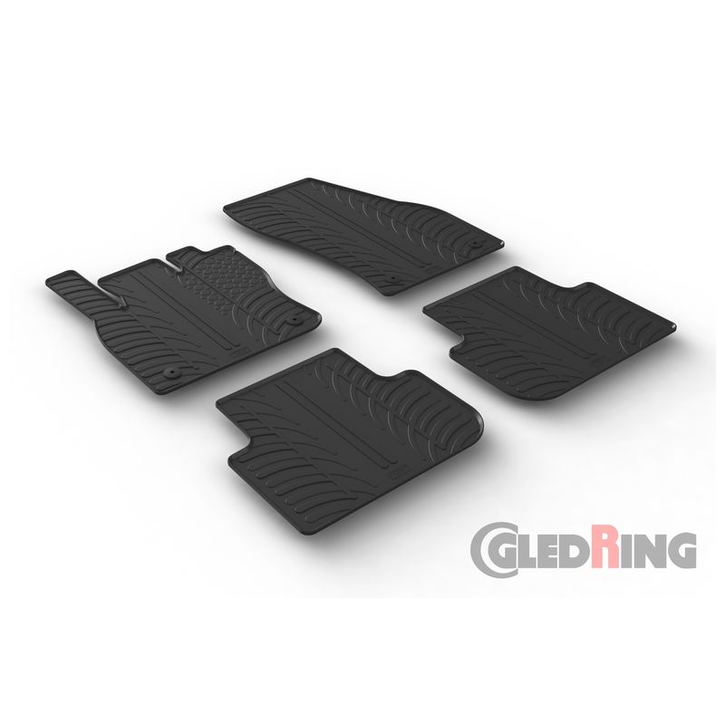 Patosnice gumene VW Tiguan 04.2016-2024 - GLEDRING