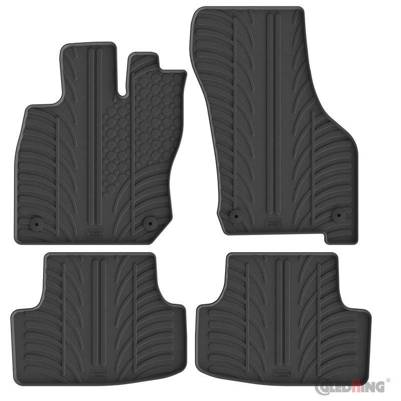 Patosnice gumene VW Golf VIII MHEV (eTSI) HB 06.2020-> (automatic) - GLEDRING
