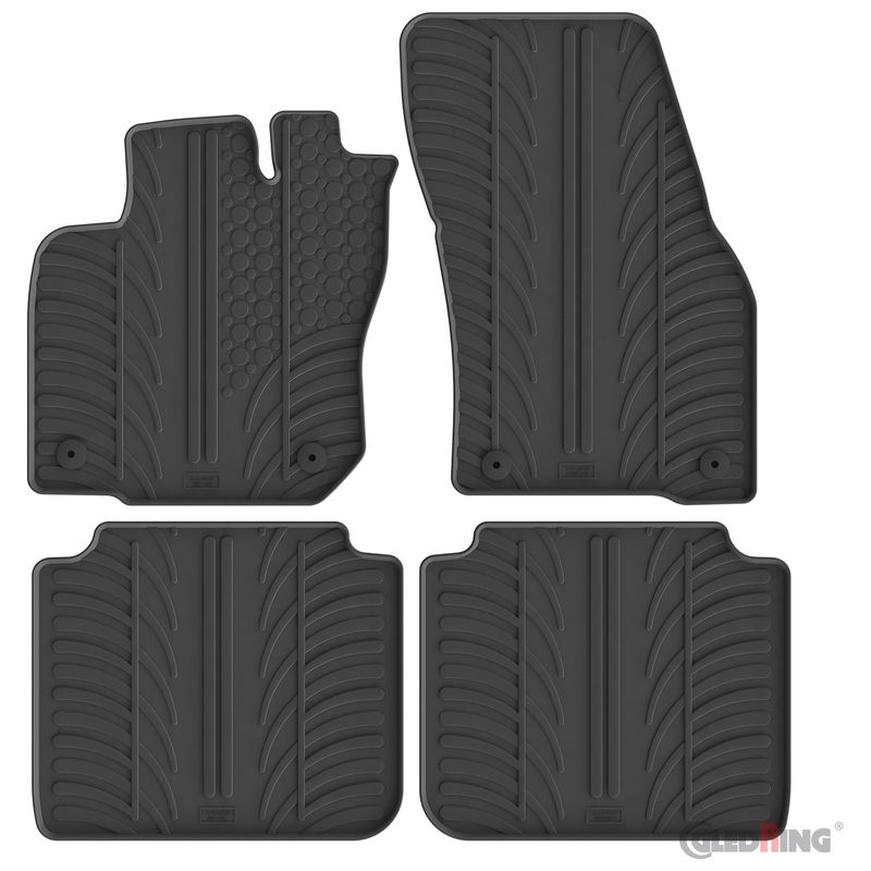 Patosnice gumene VW Tayron SUV 2024-> (automatic) - GLEDRING