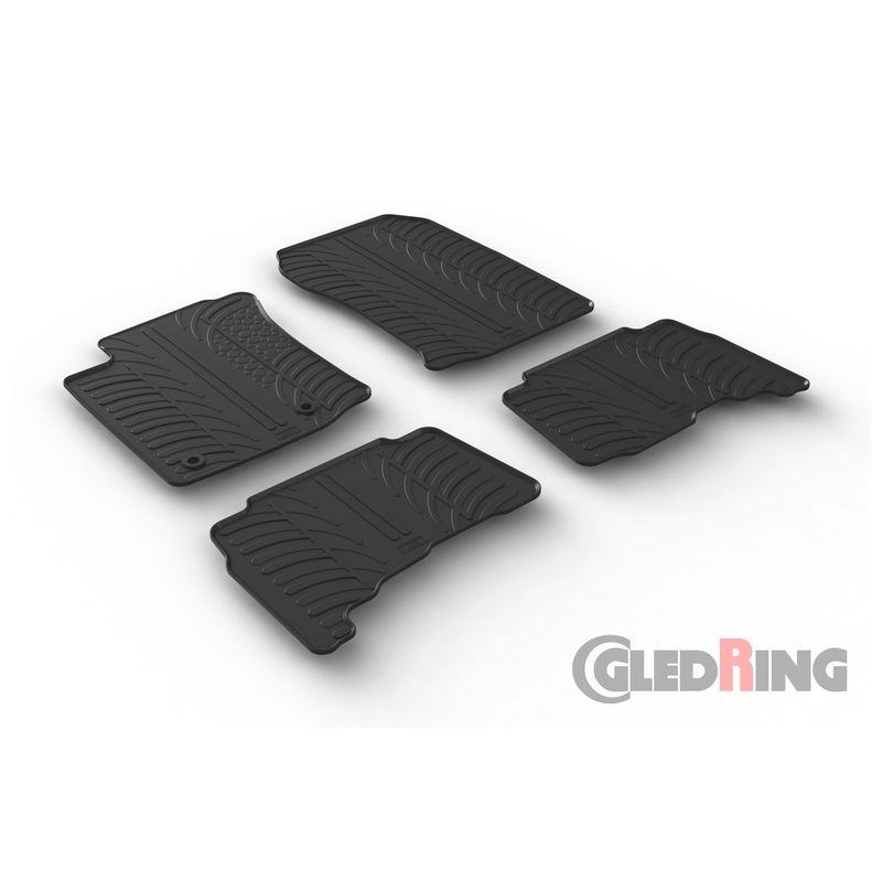 Patosnice gumene TOYOTA Land Cruiser 150 2013-> (automatic only) - GLEDRING