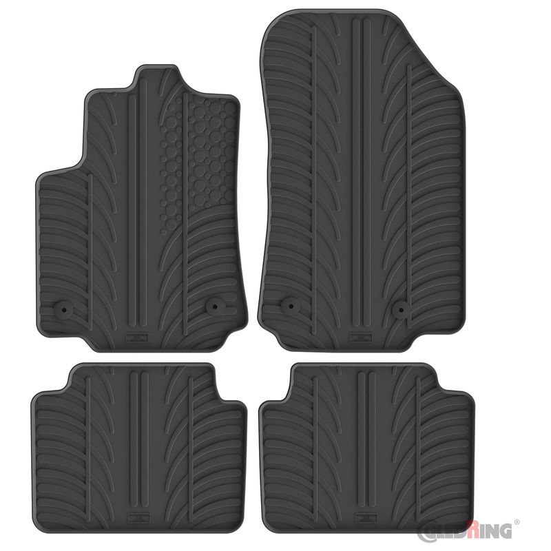 Patosnice gumene Citroen C3 AIRCROSS 10.2017-2024 (manual) - GLEDRING