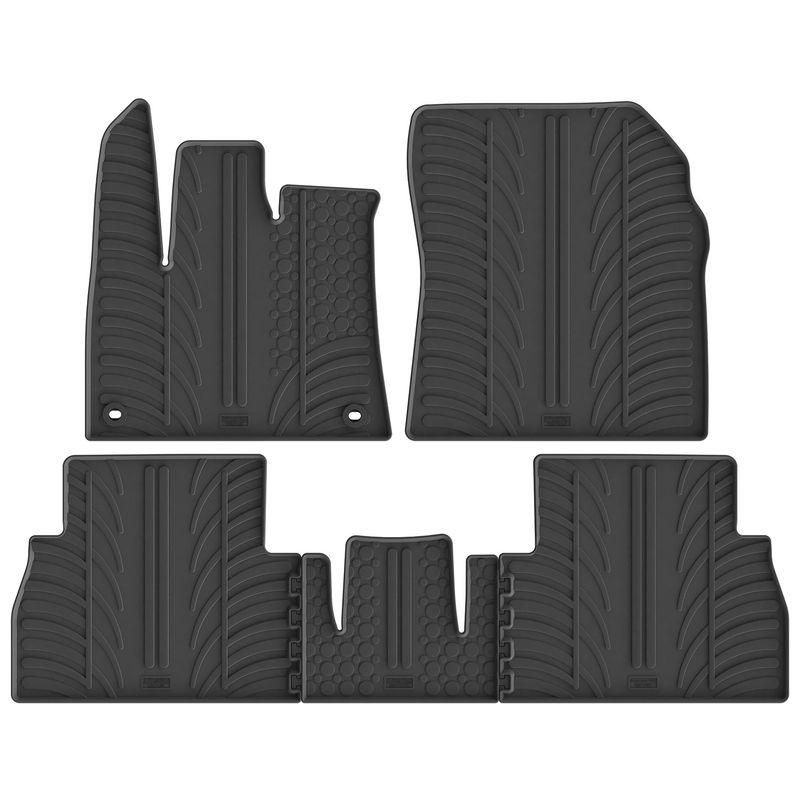 Patosnice gumene CITROEN Berlingo /5 putnicki / OPEL Combo /PEUGEOT Rifter Hatchback, 5door 18->/TOYOTA Proace City 20->/FIAT Doblo 23-> ( hatchback, 5door, manual & automatic, XL&2L) OVAL FIXINGS...