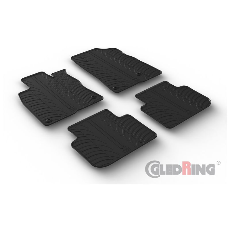 Patosnice gumene HONDA Civic e:HEV HB 06.2021-> (automatic) - GLEDRING