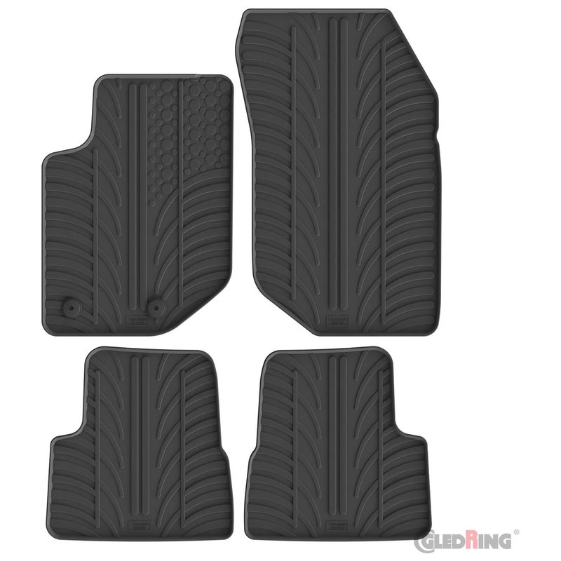 Patosnice gumene JEEP Avenger SUV 2023-> (manual) - GLEDRING