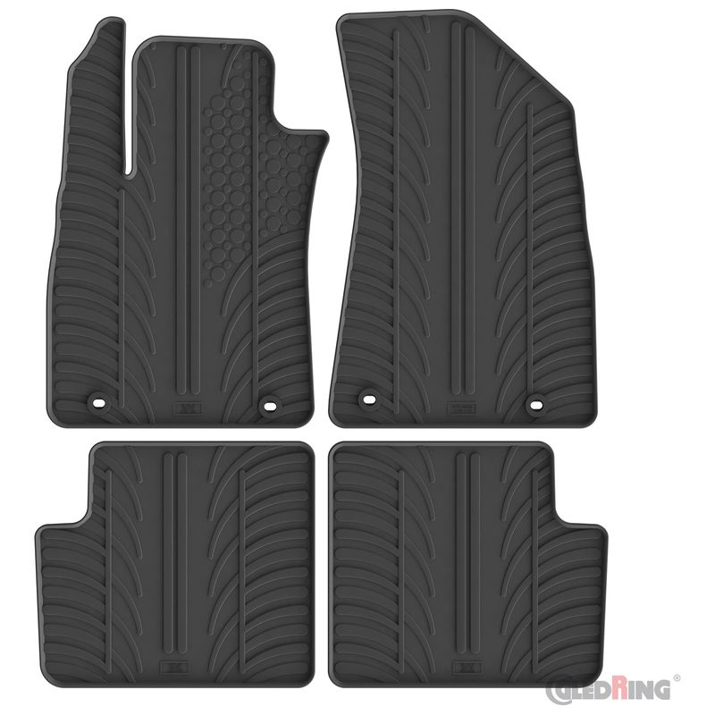Patosnice gumene MG ZS SUV 06.2017-2025 (not for Hybrid) (automatic) - GLEDRING