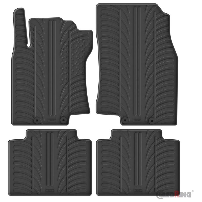 Patosnice gumene NISSAN X-Trail 2014-07.2020 - GLEDRING