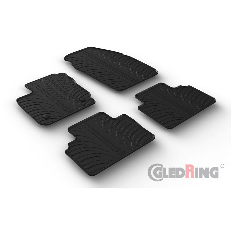 Patosnice gumene FORD Tourneo Courier HB 2014-2023 (manual) - GLEDRING