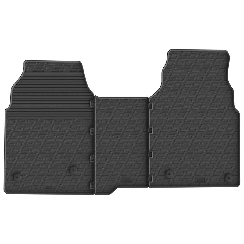 Patosnice gumene FORD Tourneo Custom (Van passenger) with bench 1+2 2023-> (automatic)-1st row - GLEDRING