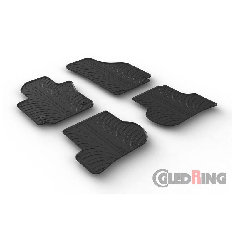 Patosnice gumene SEAT Altea XL 2006->/Altea modif. 2006-> /Modif. 2009-> - GLEDRING