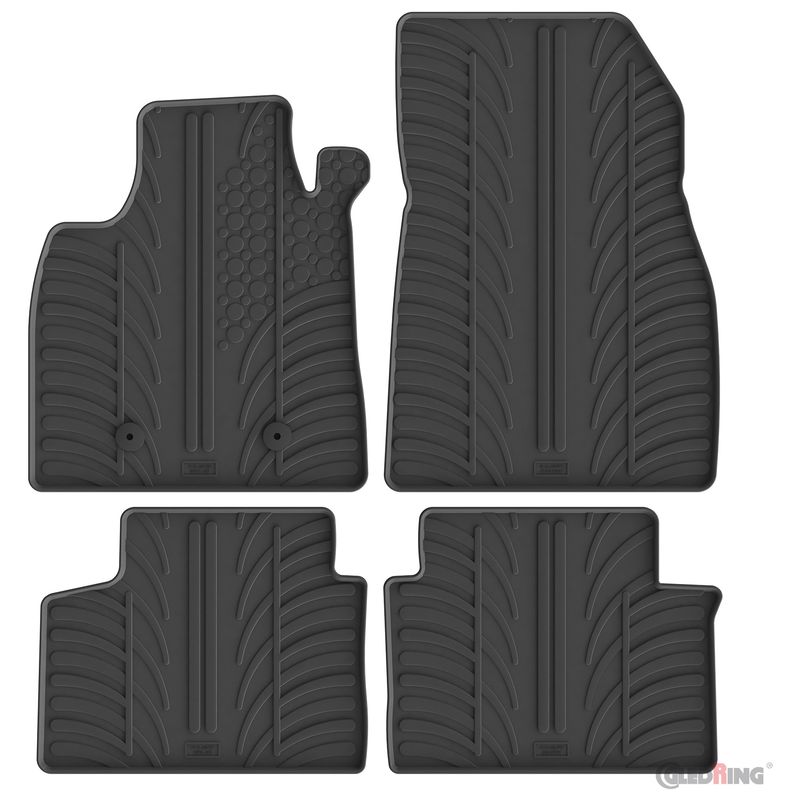 Patosnice gumene DACIA Duster 4X2 Hybrid 140/155 2024-> Duster Eco G 100 2024-> plin - GLEDRING