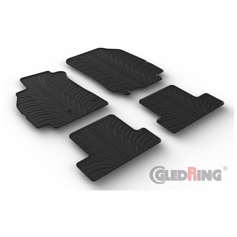 Patosnice gumene RENAULT Megane III HB/Megane III Coupe 2008-01.2016 - GLEDRING