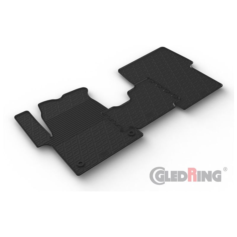 Patosnice gumene Opel Zafira Life Van Pass. 19->/ Fiat Scudo Van Pass. 22->/ Citroen Space Tourer Van Pass. 16->/ Toyota Proace Verso Van Pass. 16->/ Peugeot Traveller Van Pass. 16→ 1st row (3 pcs...