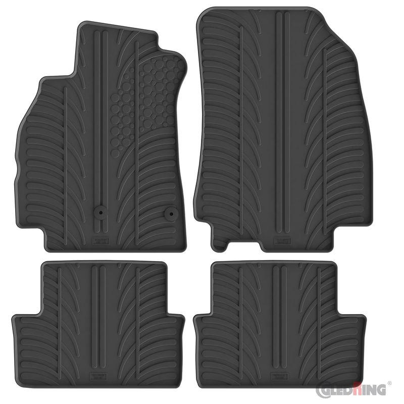 Patosnice gumene RENAULT Megane III GRAND TOUR 2008-2016 (karavan) mali razmak cepova - GLEDRING