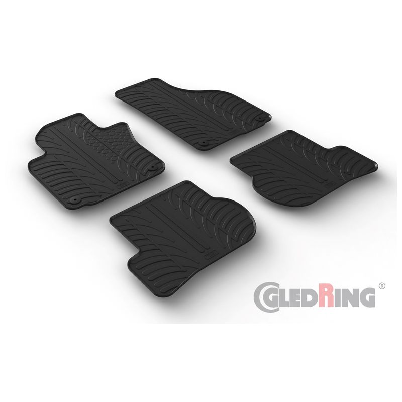 Patosnice gumene ŠKODA Octavia II 2004->/2008-2013 - GLEDRING
