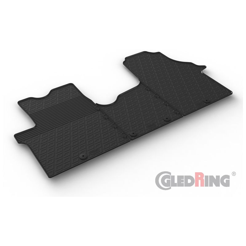 Patosnice gumene OPEL Vivaro Van Pass. 14-19/ RENAULT Trafic Van Pass. 14-21->/ FIAT Talento Van Pass. 16-20/ NISSAN NV300 Van Pass. 16-21 1st row - GLEDRING