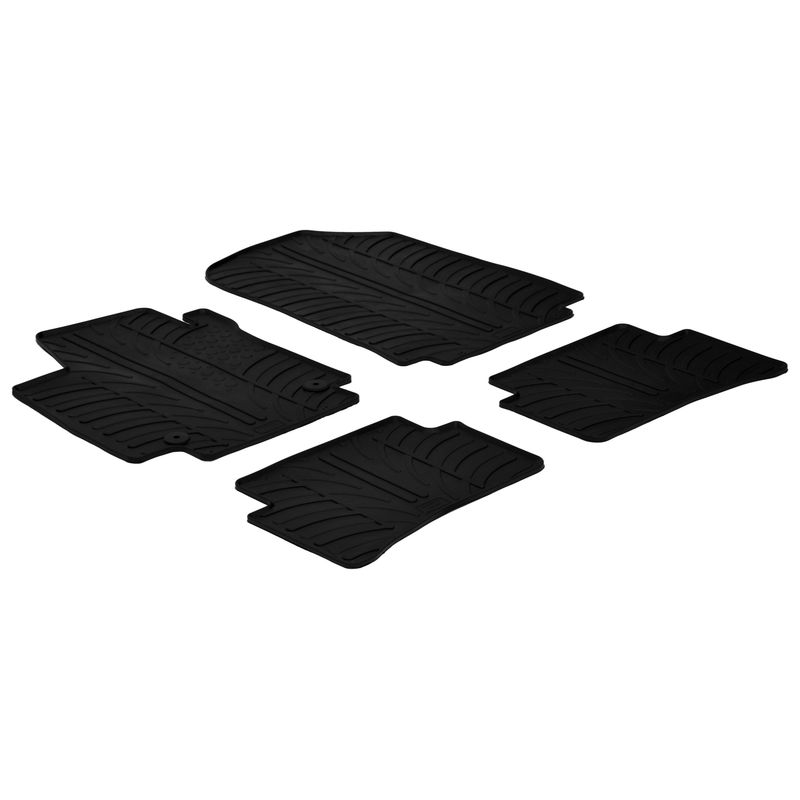 Patosnice gumene RENAULT Clio IV 2012-08.2019/Captur 2013-12.2019/Clio IV GT (5 door) - GLEDRING
