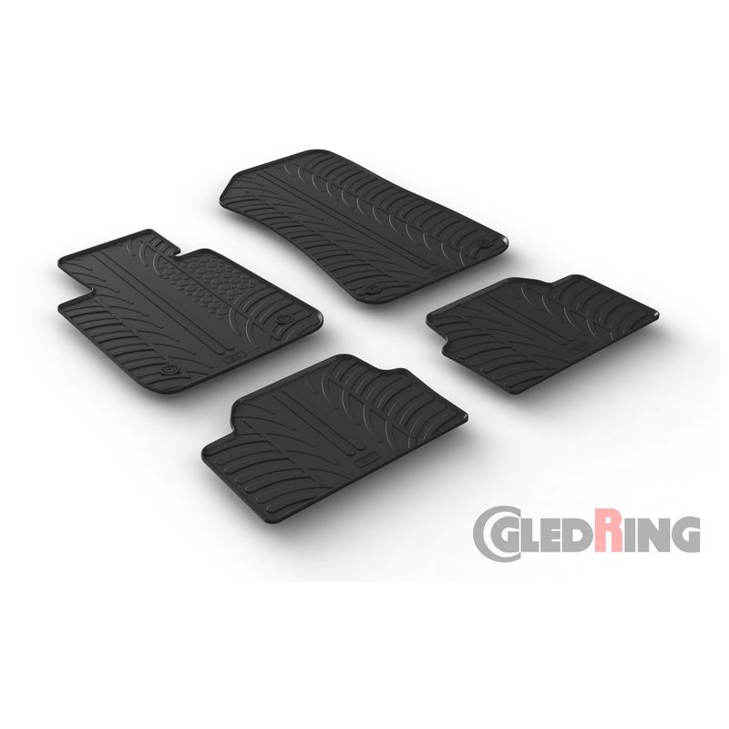 Patosnice gumene BMW 1 E87 2004-2011/3&5 doors - GLEDRING