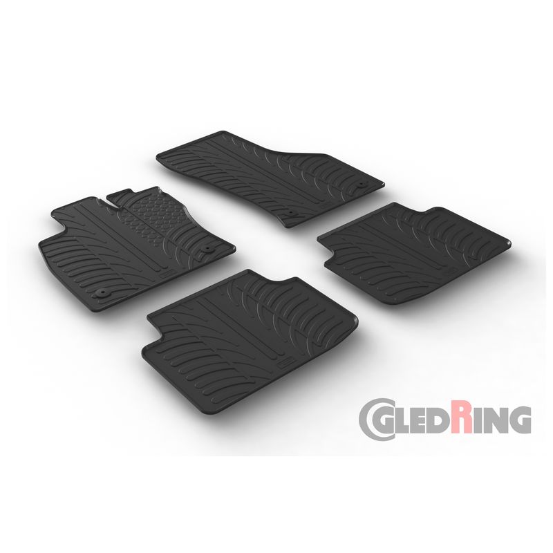 Patosnice gumene VW Passat B8 2014-08.2023 (variant&limousine, automatic) - GLEDRING