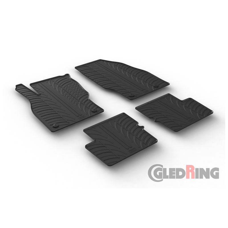 Patosnice gumene OPEL Corsa E 2014--10.2019 (5 door) - GLEDRING