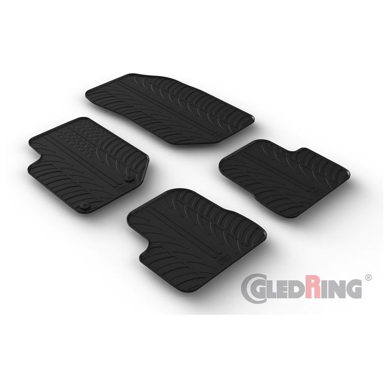 Patosnice gumene DS3 ->04.2019 / CITROEN C3 2010-10.2016 5 doors - GLEDRING