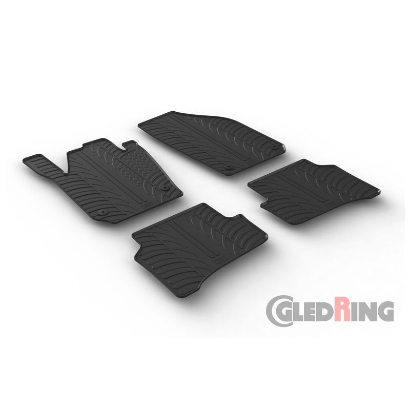 Patosnice gumene ŠKODA Fabia III 2014-11.2021 - GLEDRING