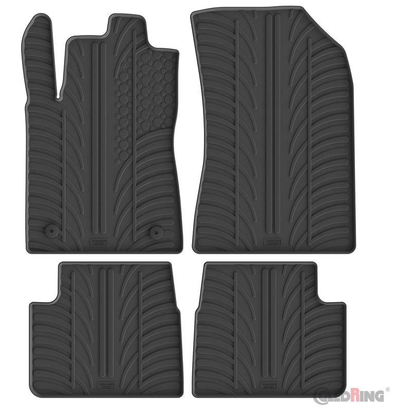 Patosnice gumene CITROEN C3 11.2016-2024 (5door, manual) - GLEDRING