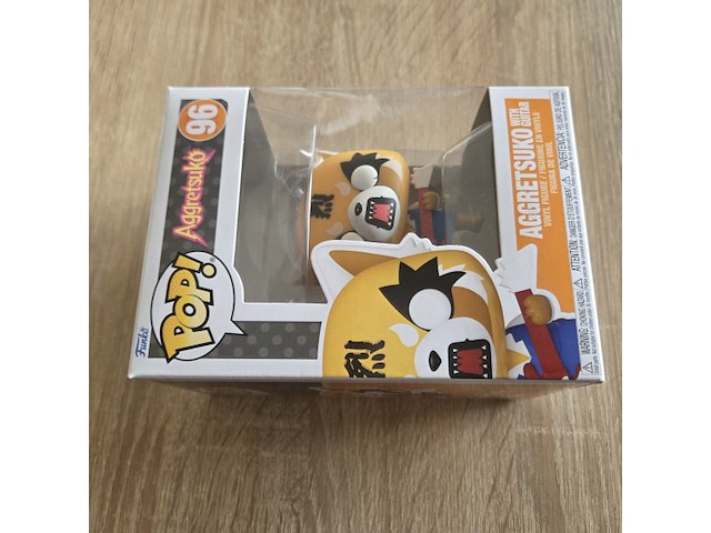 Funko Pop Aggretsuko with guitar #96