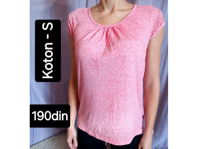 Koton ženska majica roze S/36