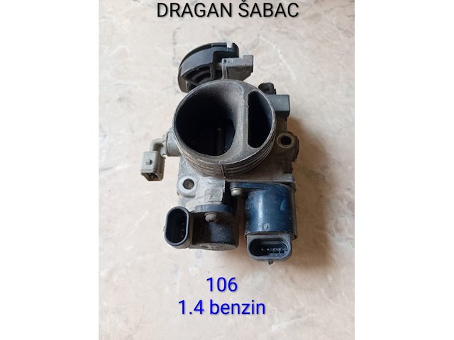 PEUGEOT 106 klapna gasa 1.4 benzin
