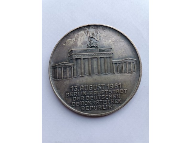 DDR Medalja 13 avgust 1961
