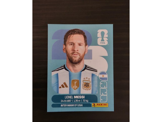 Panini FIFA 2026 USA ARG 17