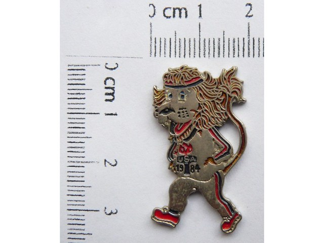 Dan D. Lion maskota paraolimpijskih igara 1984
