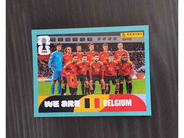 Panini FIFA 2026 USA BEL 13